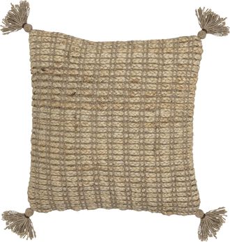 Bloomingville Felina Kissen, Natur, Jute, L45xB45 cm