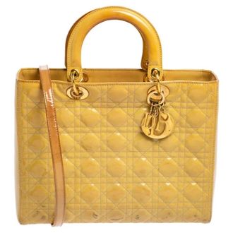 Dior Pre-owned Leder totes - - Pre-owned - Damen - Gelb - ONE SIZE