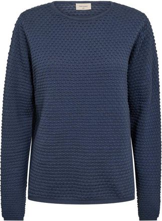 Freequent Strickpullover FQDODO-PU-DOTTIE mit Strick-Knoten-Details