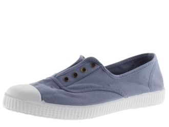 Victoria 106613, 1915 Inglesa, lona Zapatilla Cordones Low-top, Agua, 25 EU