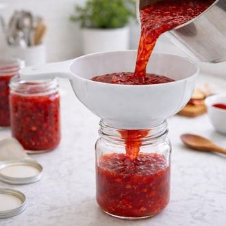 Metaltex Marmeladentrichter mit gro&szlig;er 5 cm &Ouml;ffnung, Durchmesser 12 cm - ideal zum Einkochen