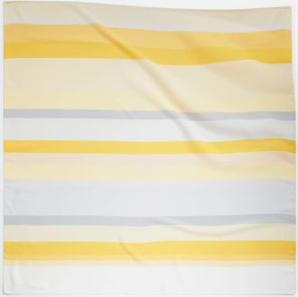 Bottega Veneta Gestreiftes Halstuch Aus Seidentwill - Bottega Veneta