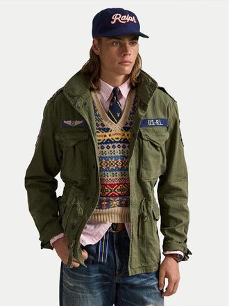 Polo Ralph Lauren &Uuml;bergangsjacke 710961616001 Gr&uuml;n Regular Fit