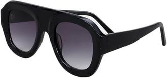 Generic Lunettes De Soleil Polaris&eacute;es &Agrave; Grande Monture For Hommes Et Femmes, For F&ecirc;tes, Vacances, Plage(Black)