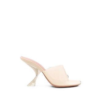 Amina Muaddi Taylor 90 Mule - - Shoes - Damen - Beige - 37 EU