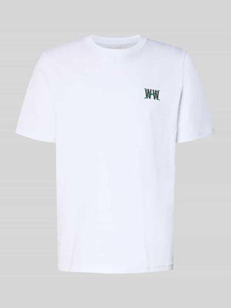 Wood Wood Regular Fit T-Shirt mit Logo-Print Modell Bobby