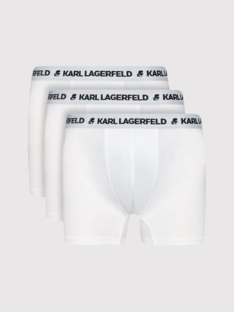 Karl Lagerfeld Boxershorts-Set Logo Trunks 211M2102 Wei&szlig;