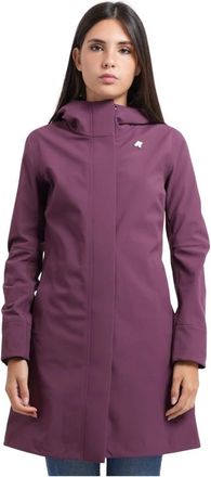 K-Way Femme, Vestes, Violet, Taille: 38 FR Stephy Bonded Jacket