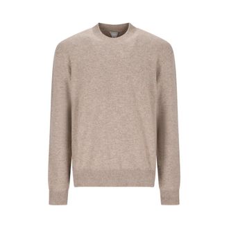 Bottega Veneta Klassischer Cashmere Pullover - - Knitwear - Herren - Beige - M