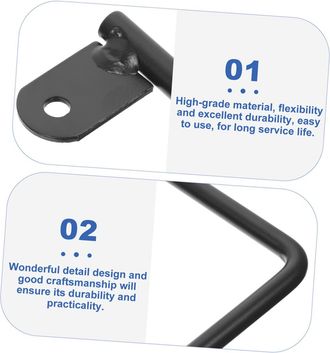 Valiclud 2 Stück Matratzenstopper aus Stabilem Rutschfester Bettgestellhalter zur Matratzenfixierung Robust und Einfach zu Montieren Verhindert Verrutschen Gla