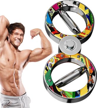 Generico Unterarmtrainingsger&auml;t f&uuml;r Muskelkraft, verstellbar, 360-Grad-Rotation, tragbare Ausr&uuml;stung f&uuml;r B&uuml;ro, Zuhause, Reisen