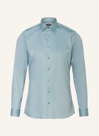 Olymp Hemd No. Six Super Slim gruen