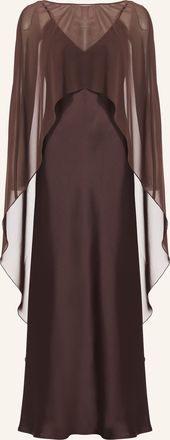 Swing Swing Abendkleid Mit Stola braun