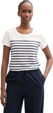 Tom Tailor Tom Tailor T-Shirt mit Muster, Blue maritim Print, XXXL