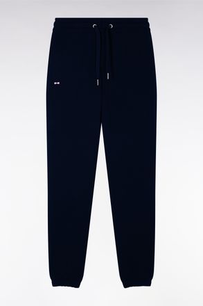 Eden Park Jogging En Molleton Coton Marine Coupe Droite