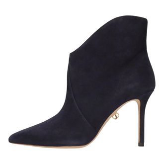 Maisons Skorpios Botte Chelsea Astrid en Daim - Femme - Chaussures - Bleu - Taille: 35 1/2 EU