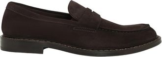 Doucal's Loafer aus Wildleder mit Blockabsatz in