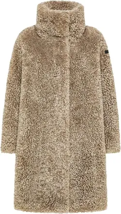 Roberto Ricci Design Rrd, Femme, Manteaux, Brun, Taille: 40 FR Lamb Hybrid Coat