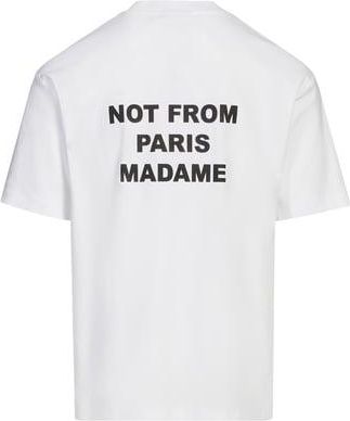 Dr&ocirc;le de Monsieur T-Shirt amples&eacute;rigraphi&eacute; en coton