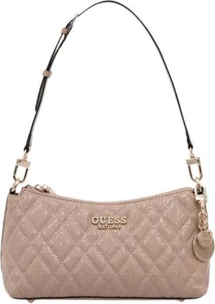 Guess Femme, Sacs, Beige, Taille: ONE Size Isemay Quilted Shoulder Bag