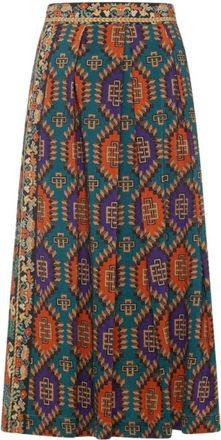Pierre-Louis Mascia Femme, Jupes, Multicolore, Taille: 36 FR Maxi Skirts