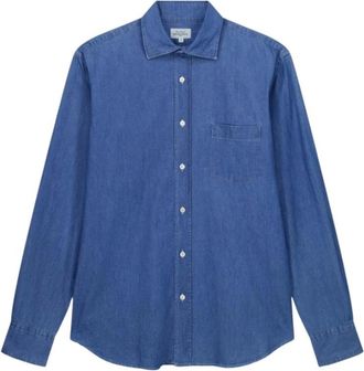 Hartford Homme, Chemises, Bleu, Taille: 2XL Paul Shirt