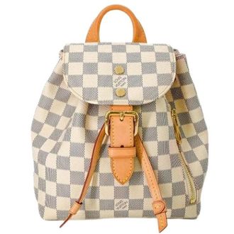 Louis Vuitton Pre-owned Damier Azur Rucksack - - Pre-owned - Damen - Beige - ONE SIZE