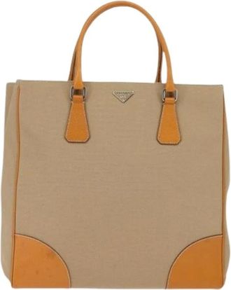 Prada Damen, Pre-Owned, Beige, ONE SIZEGröße