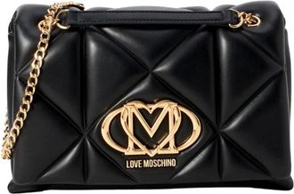 Love Moschino Femme, Sacs, Noir, Taille: ONE Size Borsa PU Embossed