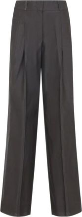 PESERICO Femme, Pantalons, Brun, Taille: 36 FR Wide Pantalons