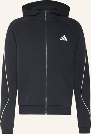 adidas Stadium Small Logo Full-Zip Hoodie schwarz