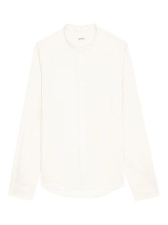 Zadig&Voltaire Hemd aus Leinen-Bio-Baumwolle - Nude