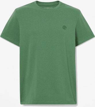 Timberland Dunstan River Kurzarm-T-Shirt f&uuml;r Herren in Dunkelgr&uuml;n, Herren, Gr&uuml;n, Gr&ouml;&szlig;e
