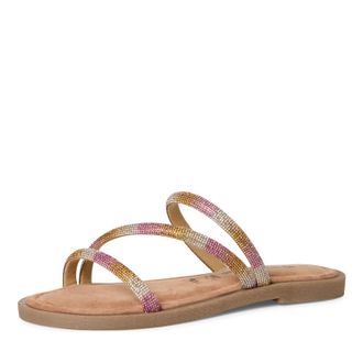 Tamaris Damen Klassische Ballerinas, Frauen Flats,Comfort Lining,TOUCHit-Fußbett,Slip-ons,klassisch elegant,Ballerinen,Peach Comb,38 EU