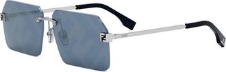 Fendi Optisches Gestell - - Accessories - unisex - Grau - ONE SIZE