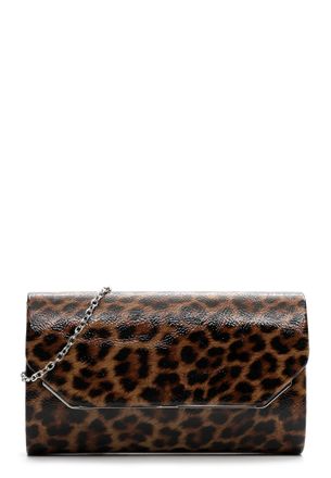 Tamaris Amalia Clutch Bag Black/Cognac