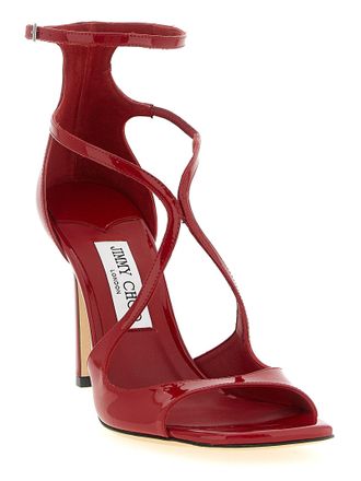 Jimmy Choo London Womens Azia Sandal Red Heels