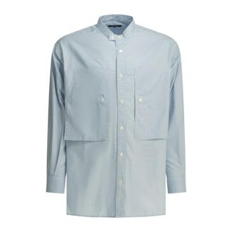 Comme Des Gar&ccedil;ons Hemdkragenhemd mit Utility-Taschen - - Shirts - Herren - Blau - M
