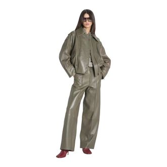 IVY OAK IVY Oak, Femme, Vestes, Vert, Taille: 36 FR Laila Bomber Jacket