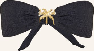 Farm Rio Farm Rio Bandeau-Bikini-Top Black Palm Trees schwarz