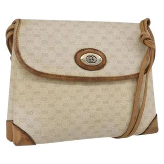 Gucci Sac bandouli&egrave;re en plastique Pre-owned - Femme - Pre-owned - Beige - Taille: ONE Size