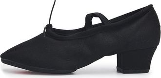 Inlefen Latein Tanzschuhe f&uuml;r Damen Professionelle Leinwand Tanzschuhe Ballsaal Party Salsa Tanz&uuml;bung Performance Schuhe