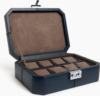 Le Tanneur Coffret 8 montres fermoir T en cuir