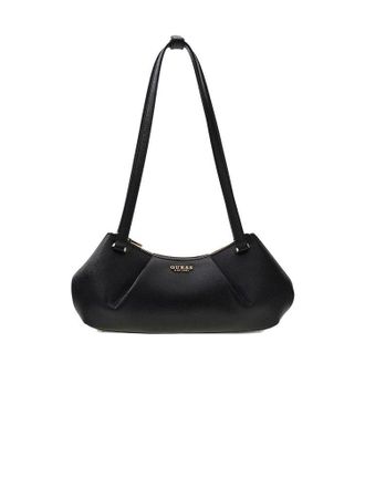 Guess Womens Satchel Bag Black Polyurethane - Satchel-Bags