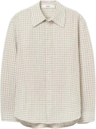 S&eacute;fr Homme, Chemises, Beige, Taille: S Wes Shirt
