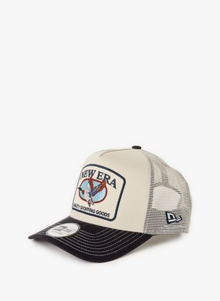 New Era Casquette visi&egrave;re incurv&eacute;e brod&eacute;e en coton