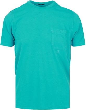 C.P. Company C.P. Entreprise T-shirts Et Polos Turquoise