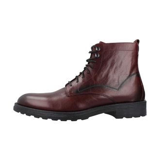 Geox Bottes &agrave; lacets U Redclif - Homme - Chaussures - Rouge - Taille: 44 EU