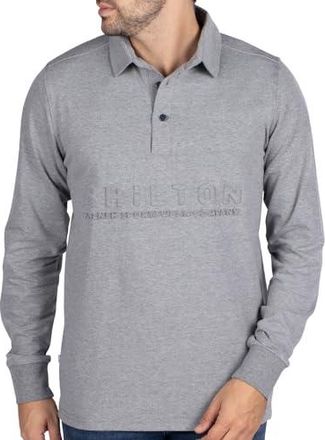 Shilton Polo Relief Basic Homme 6XL / Gris
