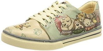 Dogo Femme Sneaker Basket, Multicolore, 38 EU